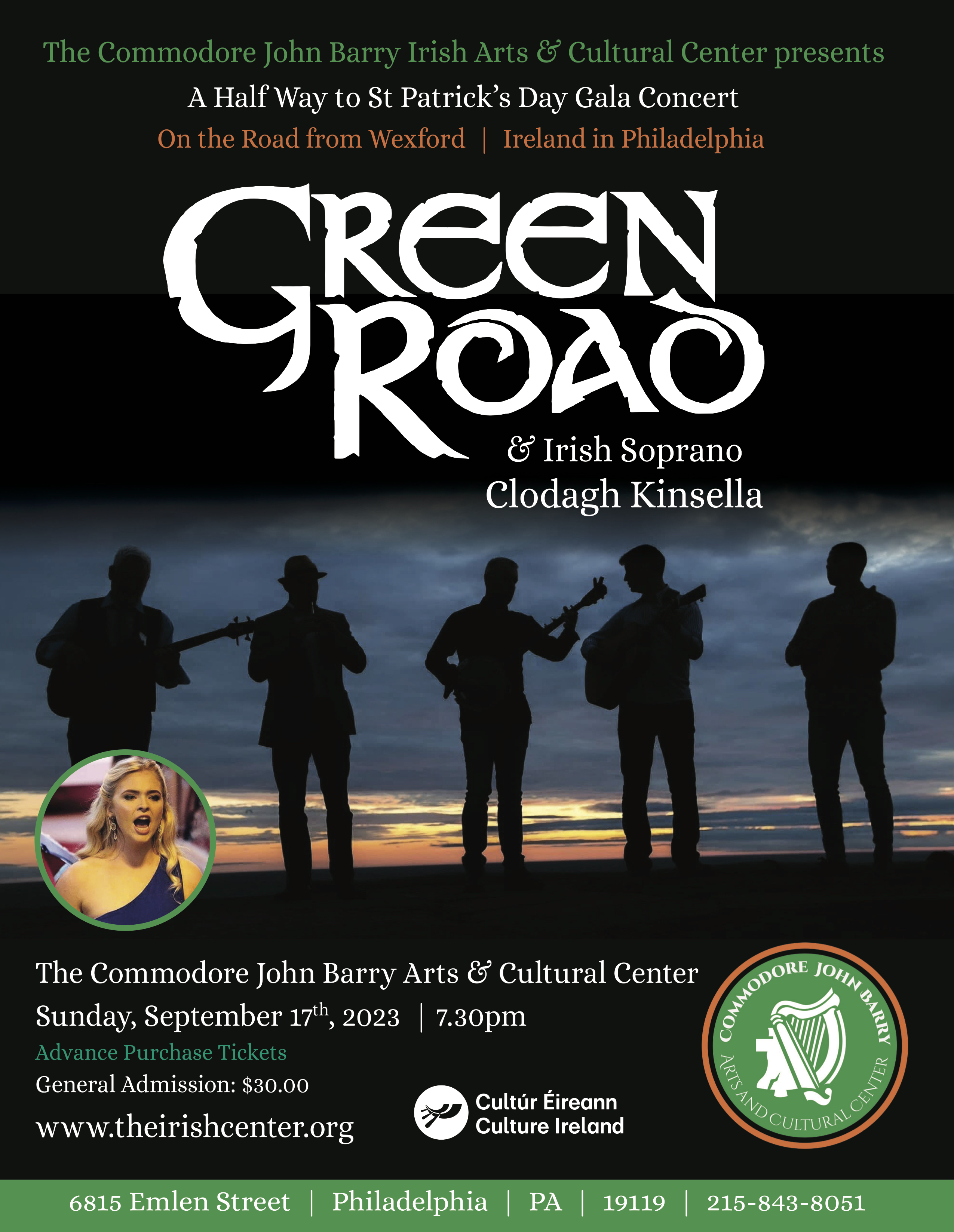 Half Way to St. Patrick’s Day Concert! – Commodore John Barry Arts and ...