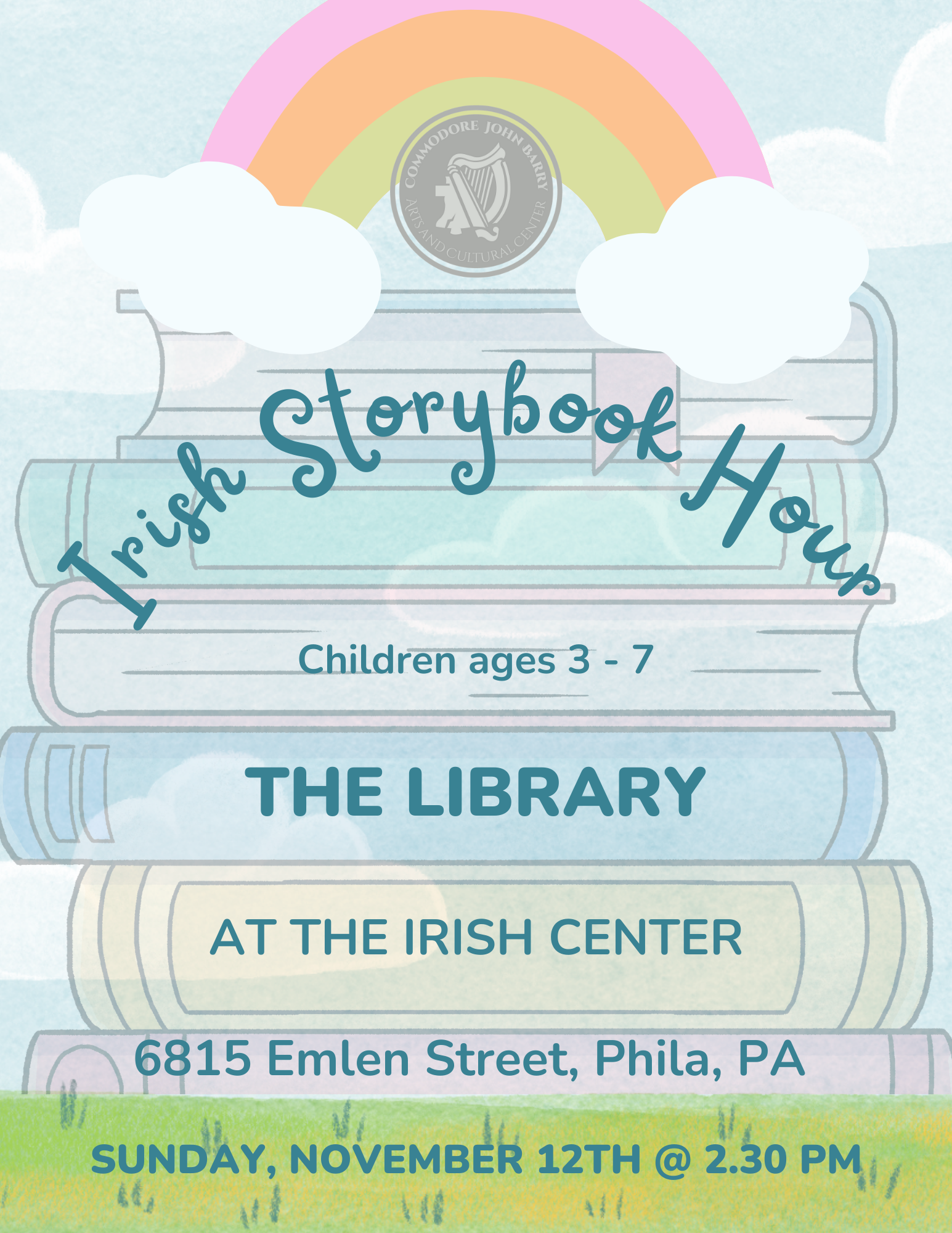 Children’s Storybook Hour – Commodore John Barry Arts and Cultural Center