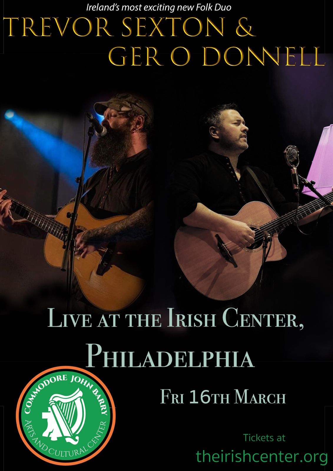 Trevor Sexon & Ger O’Donnell in Concert – Commodore John Barry Arts and ...