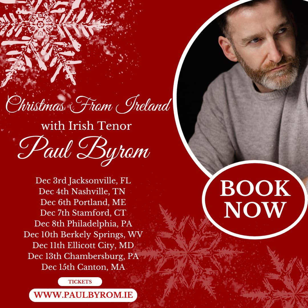 Paul Byrom returns to the Irish Center – Commodore John Barry Arts and ...